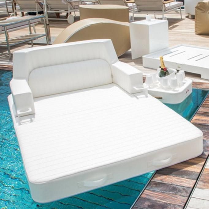 Canapé flottant - MAGNUM - TRONA - modulable / contemporain / de jardin