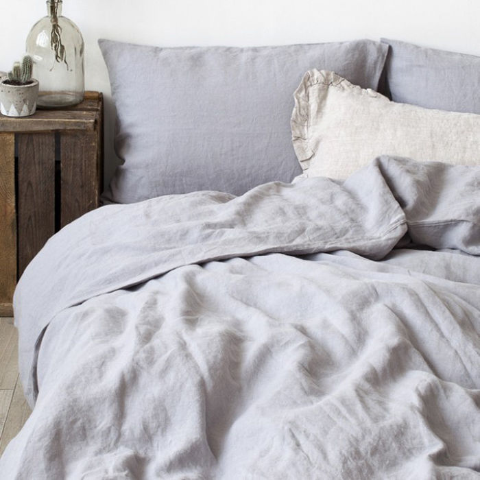 Linge de lit en lin - GREY STONE - Rafa Kids