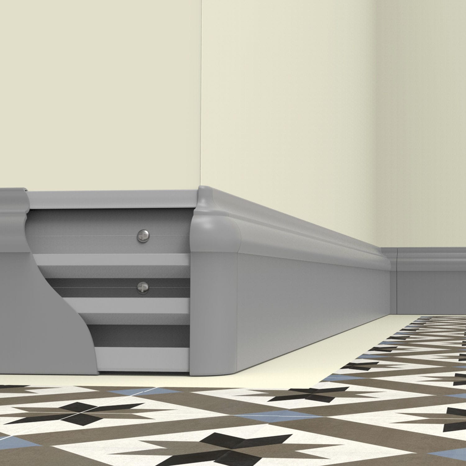 Plinthe en PVC - DC101 - ARFEN - pour cablage électrique