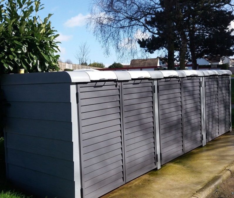 Cache-conteneur résidentiel - Lucia - BIHR - professionnel / de ...
