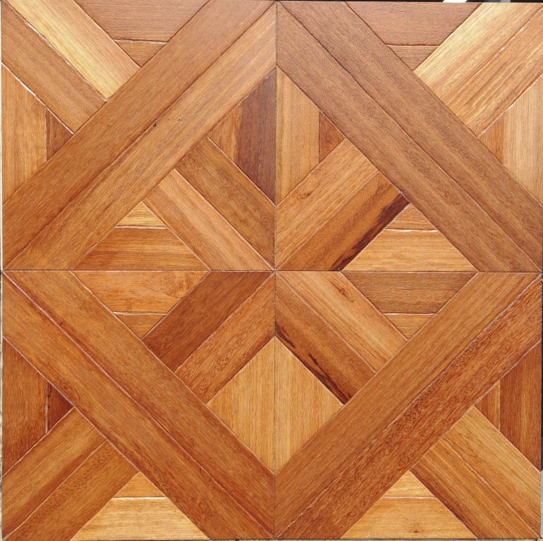 Parquet contrecollé - SQUARE GRAND PALAIS OLD STYLE: MERBAU - TEKA Parquet - en merbau / à ...