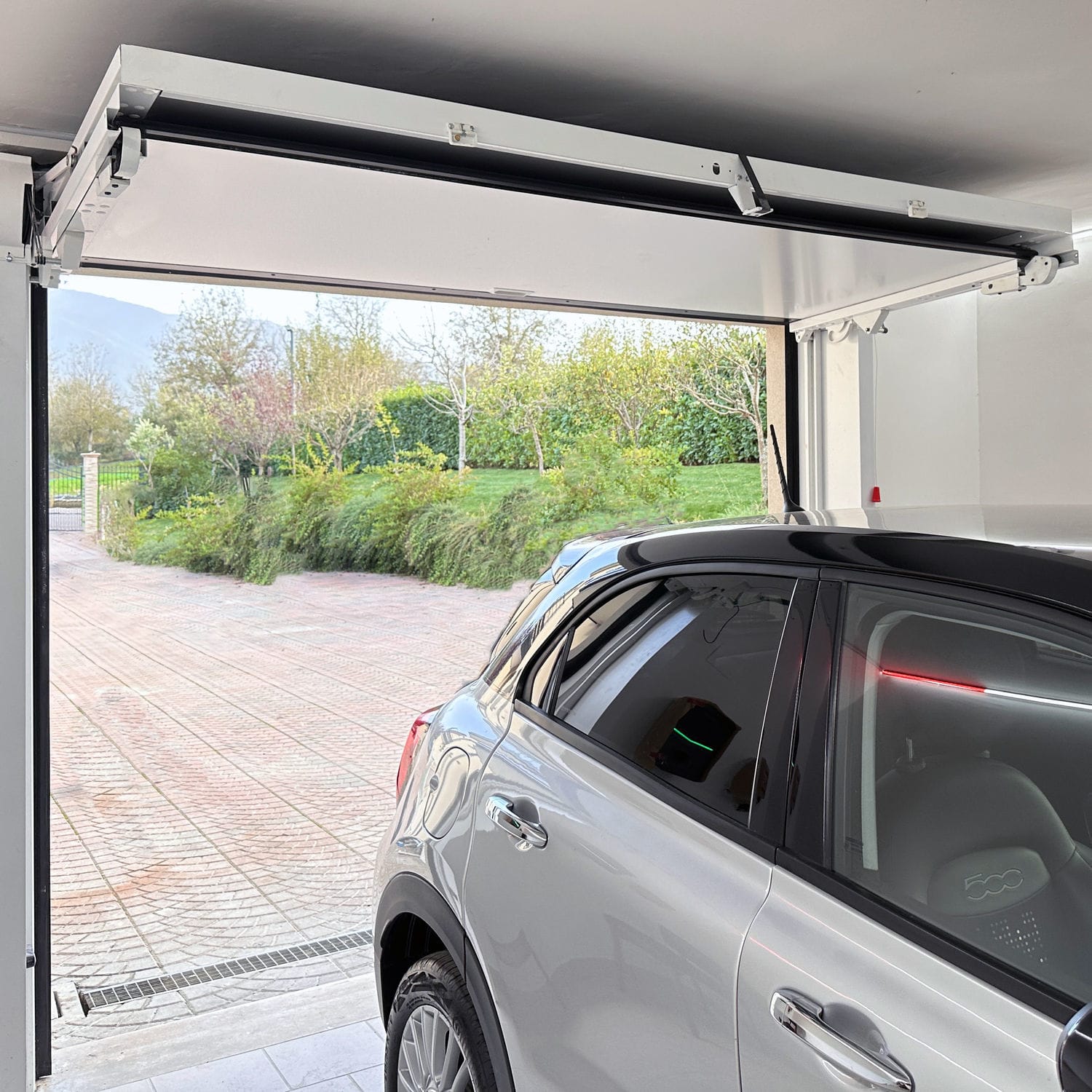 Porte de garage overlap - Lato interno - Delta Overlap - en pierre / en ...