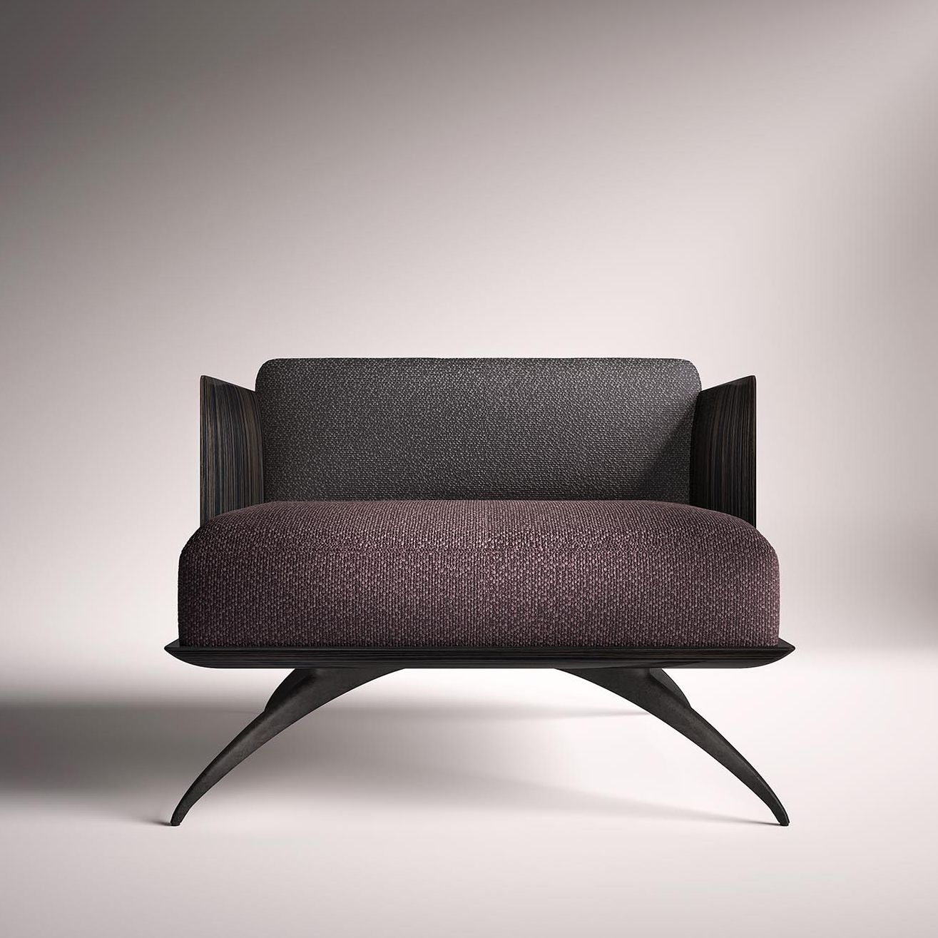 Fauteuil contemporain - ELIZABETH - Rossato Srl - en tissu / en ...