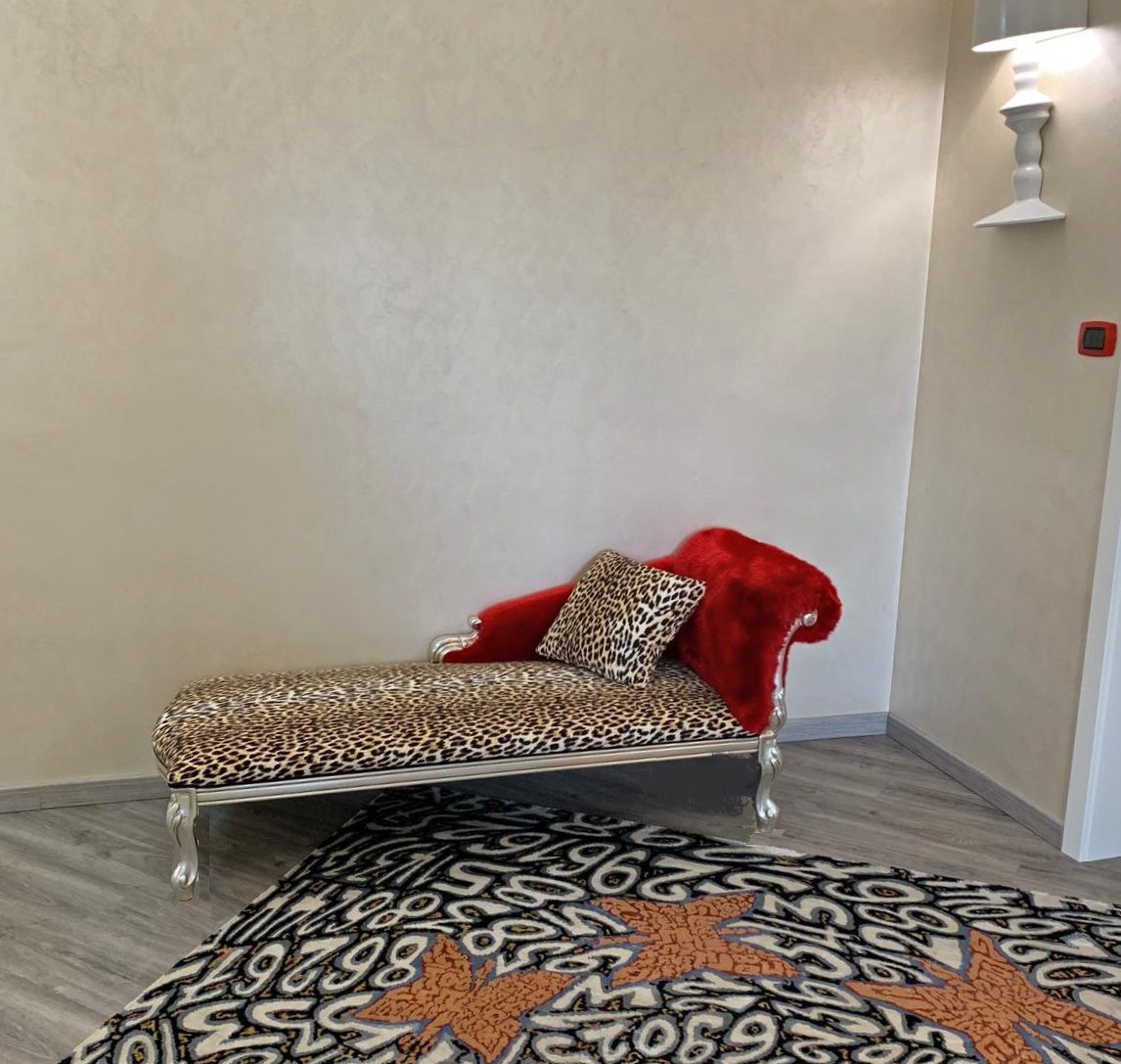 Méridienne classique - CLEOPATRA ANIMALIER - ORSITALIA - en tissu / en ...