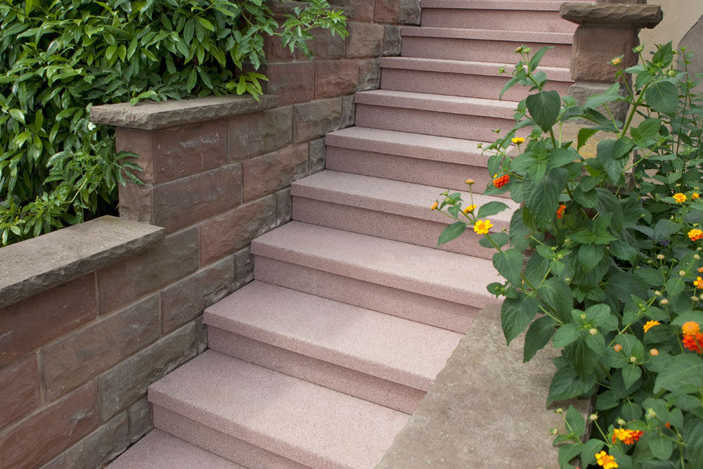 Marche en béton - DÉCORS D'ANGLE - UHL - haute résistance