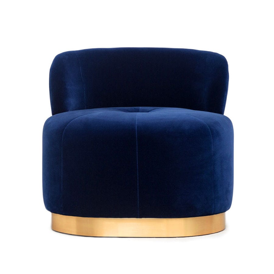 Chauffeuse contemporaine - MAJESTIC - Moanne - en velours ...