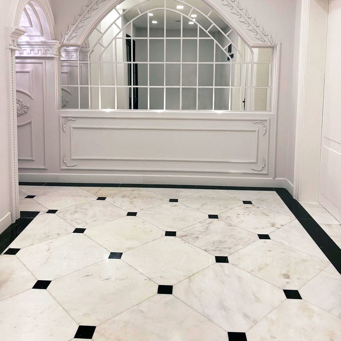 Plaque de pierre naturelle en marbre - AFYON A LA VOGUE 101 - Efesus ...