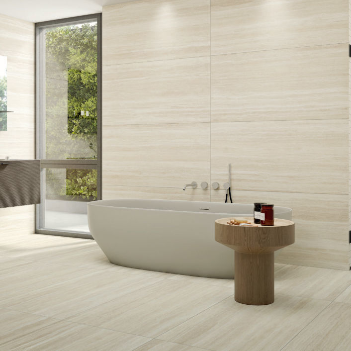 Plaque de pierre en grès cérame - AVIGNON - KERATILE - pour sol / pour ...