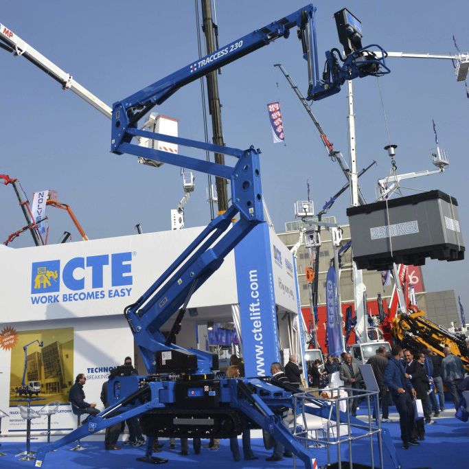 Plateforme aérienne pour chantier - TRACCESS 230 WINCH - CTE