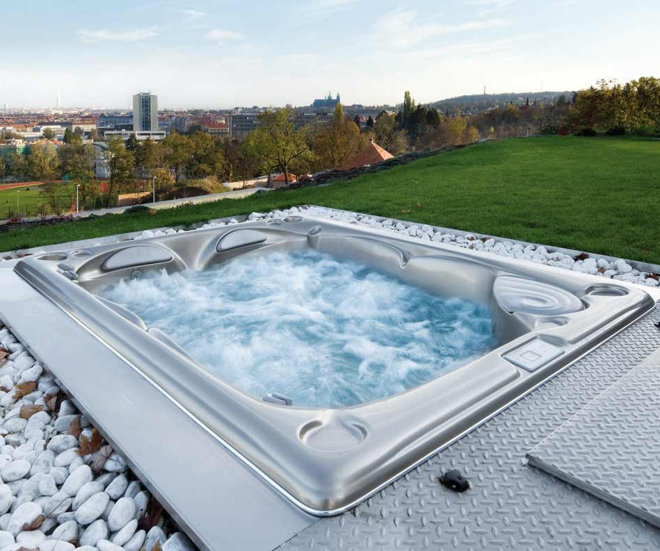 Spa encastrable - LyraiN - USSPA, s.r.o. - hors-sol / rectangulaire / 3 ...