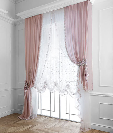 Rideau à motif floral - CHARLOTTE MODEL PACCHETTO - Chicca Orlando srl