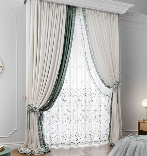 Rideau à motif floral - CHLOE MODEL ALLOVER - Chicca Orlando srl - en tissu