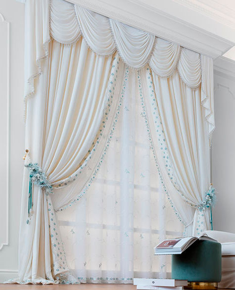 Rideau à motif floral - CHLOE MODEL NASTRO - Chicca Orlando srl - à ...