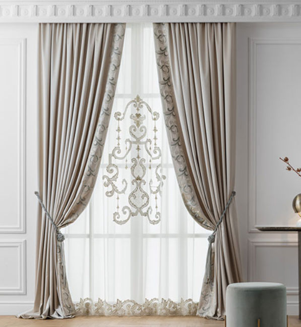 Rideau à motif - PRESTIGE MODEL 04 - Chicca Orlando srl - en satin