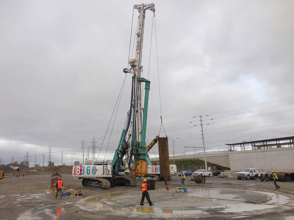 Foreuse à moteur diesel - B360 XP - CASAGRANDE - Foundation Division ...