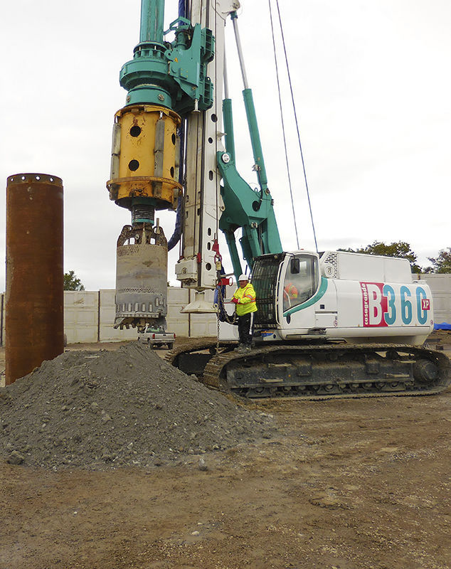 Foreuse à moteur diesel - B360 XP - CASAGRANDE - Foundation Division ...