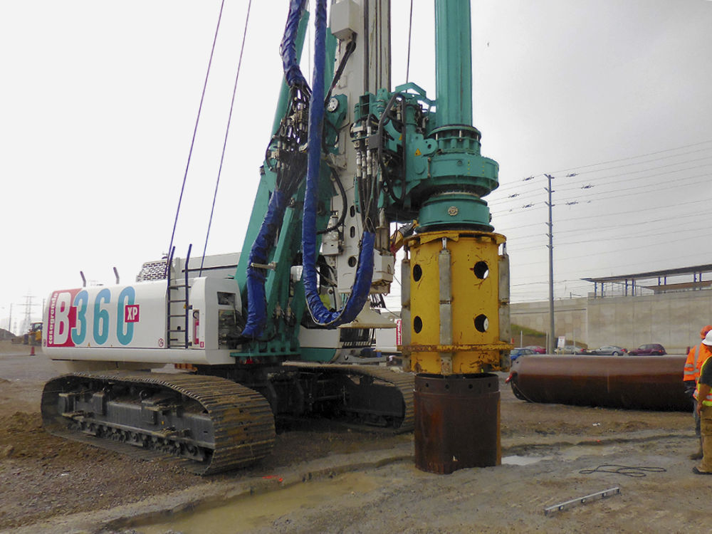 Foreuse à moteur diesel - B360 XP - CASAGRANDE - Foundation Division ...