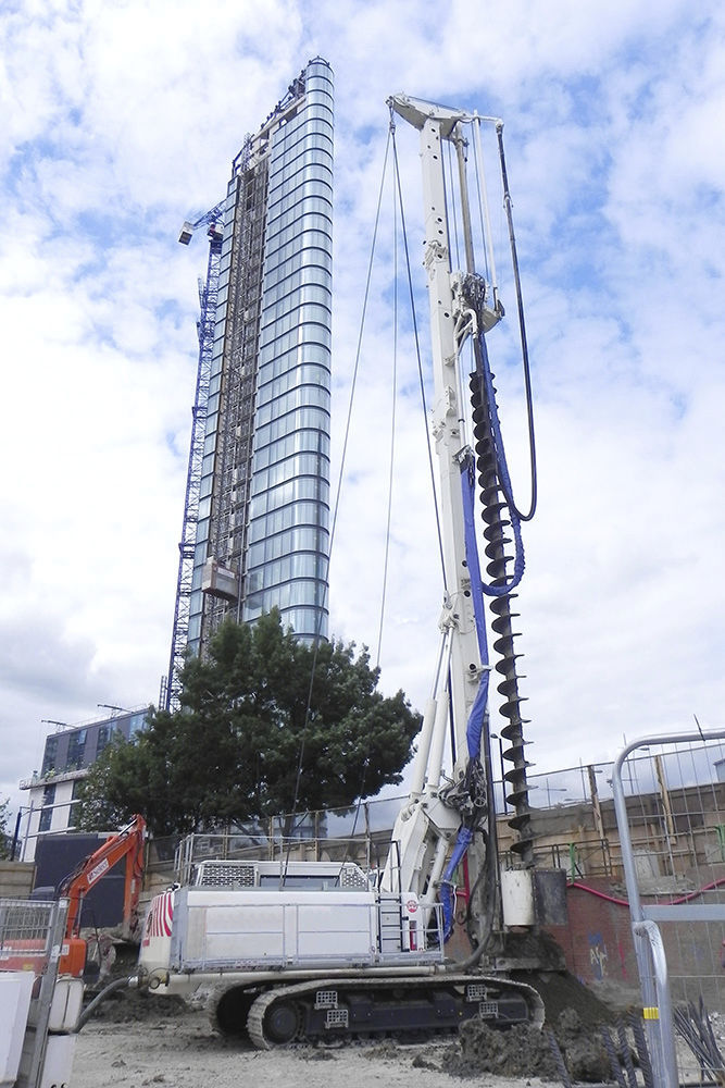 Foreuse à moteur diesel - B360 XP – CFA - CASAGRANDE - Foundation ...