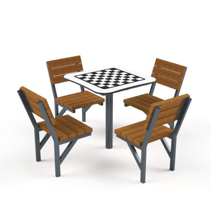 Table d'échecs d'extérieur - 5029S - Astrus Playgrounds - contemporaine ...