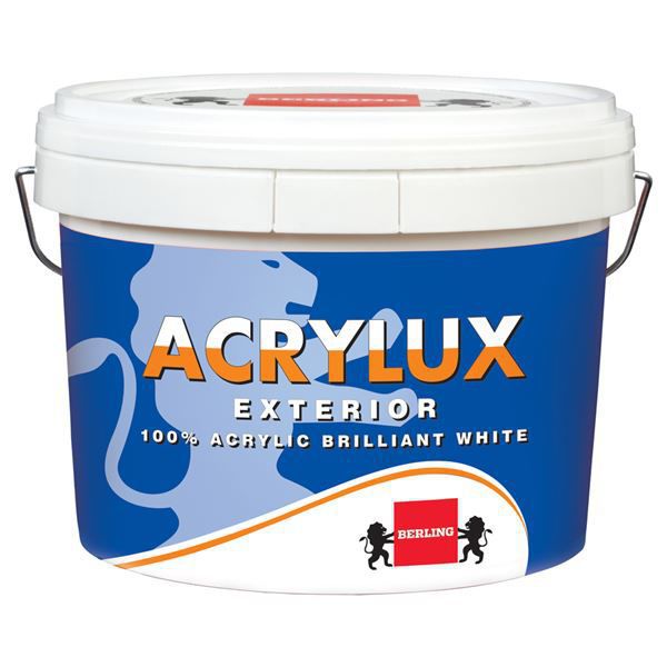 Peinture décorative - ACRYLUX - Berling Paints - d'extérieur / pour mur / pour plâtre