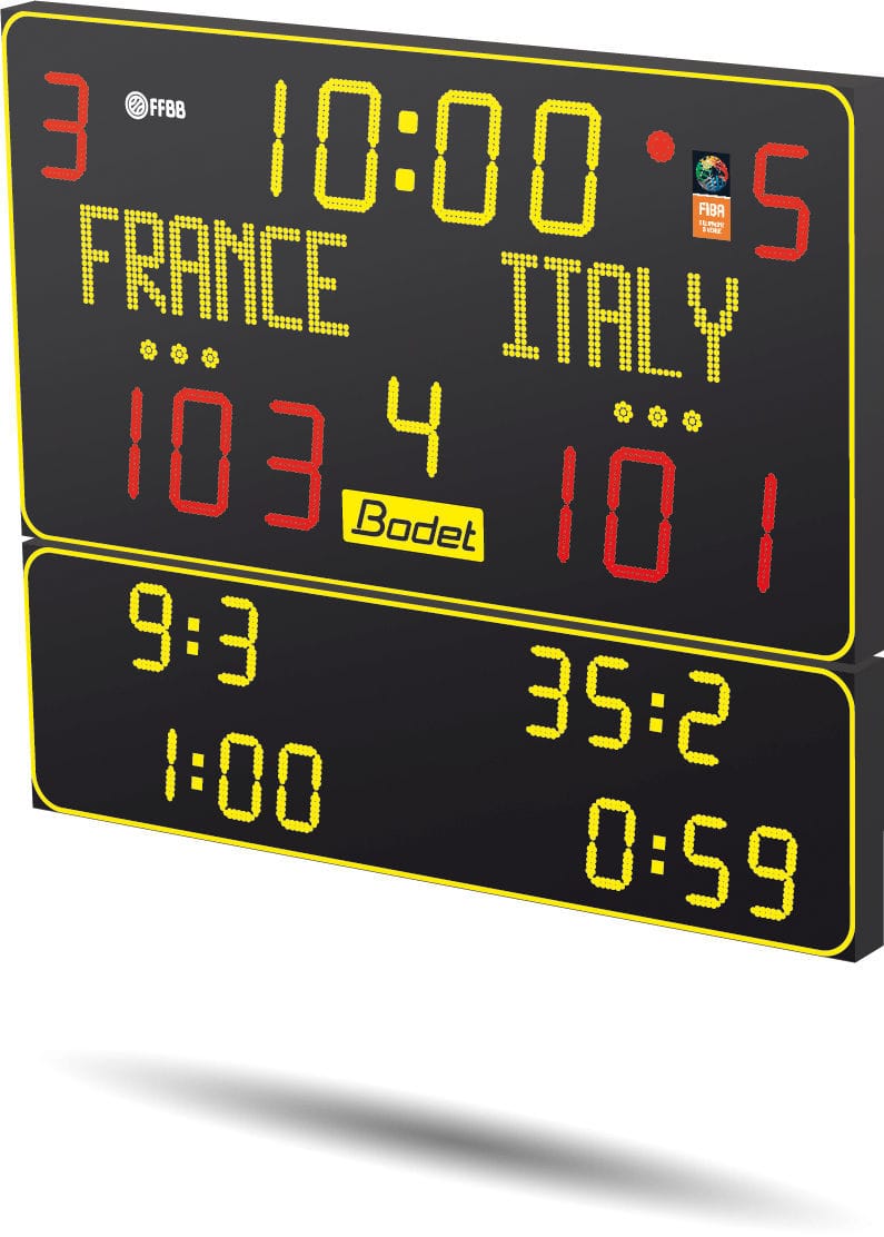 Tableau des scores - 8T225 ALPHA - Bodet Sport