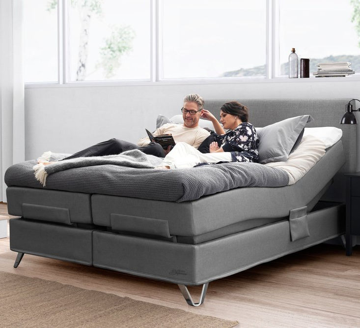 Lit double - SUPREME AQTIVE II - Jensen - contemporain / tapissé / avec ...