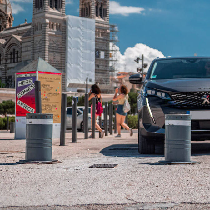 Borne de contrôle d'accès - SUMO-F - CITINNOV - en inox / amovible ...