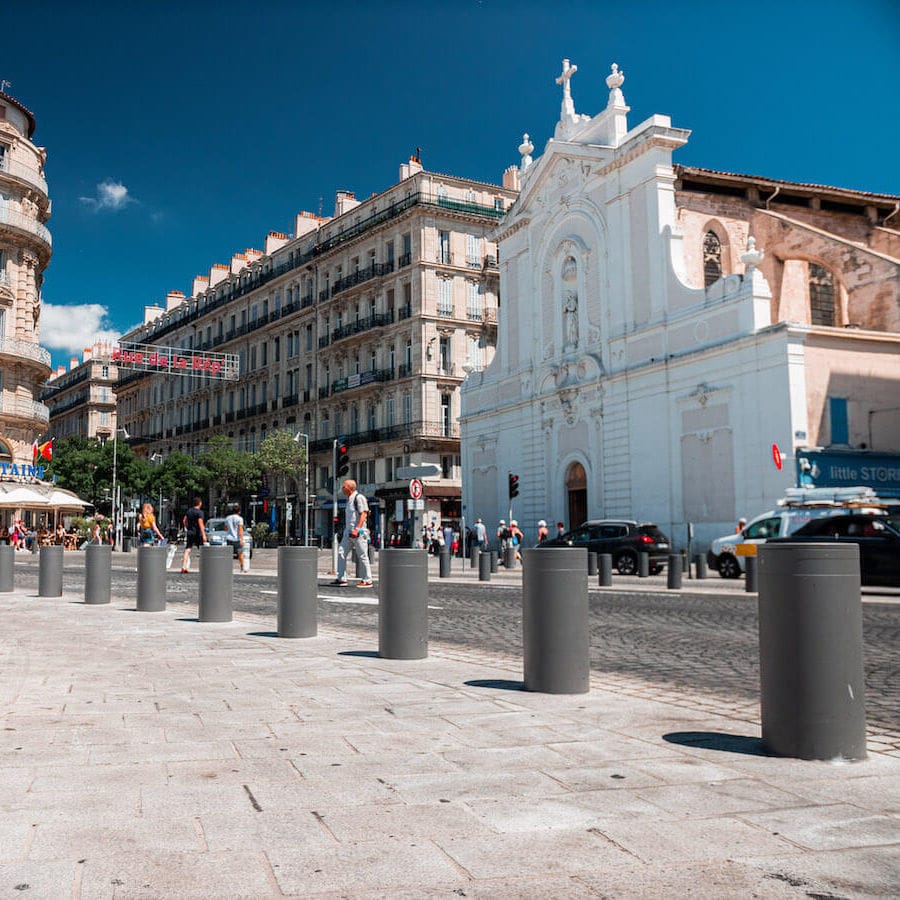 Borne de protection - DEFENDOR-65 - CITINNOV - en acier / escamotable ...