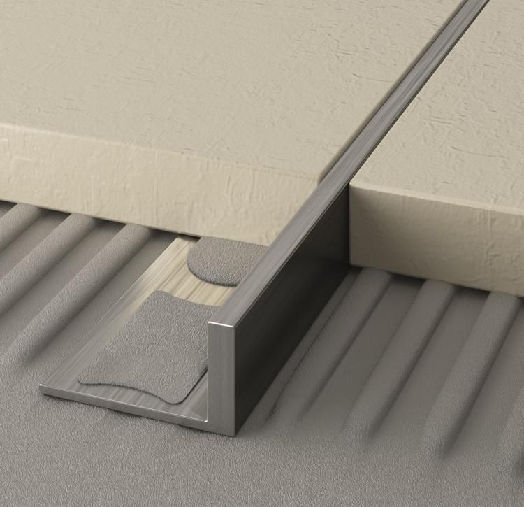 Profilé de séparation pour carrelage - CERFIX PROANGLE B - PROFILPAS - en aluminium / en L / argenté