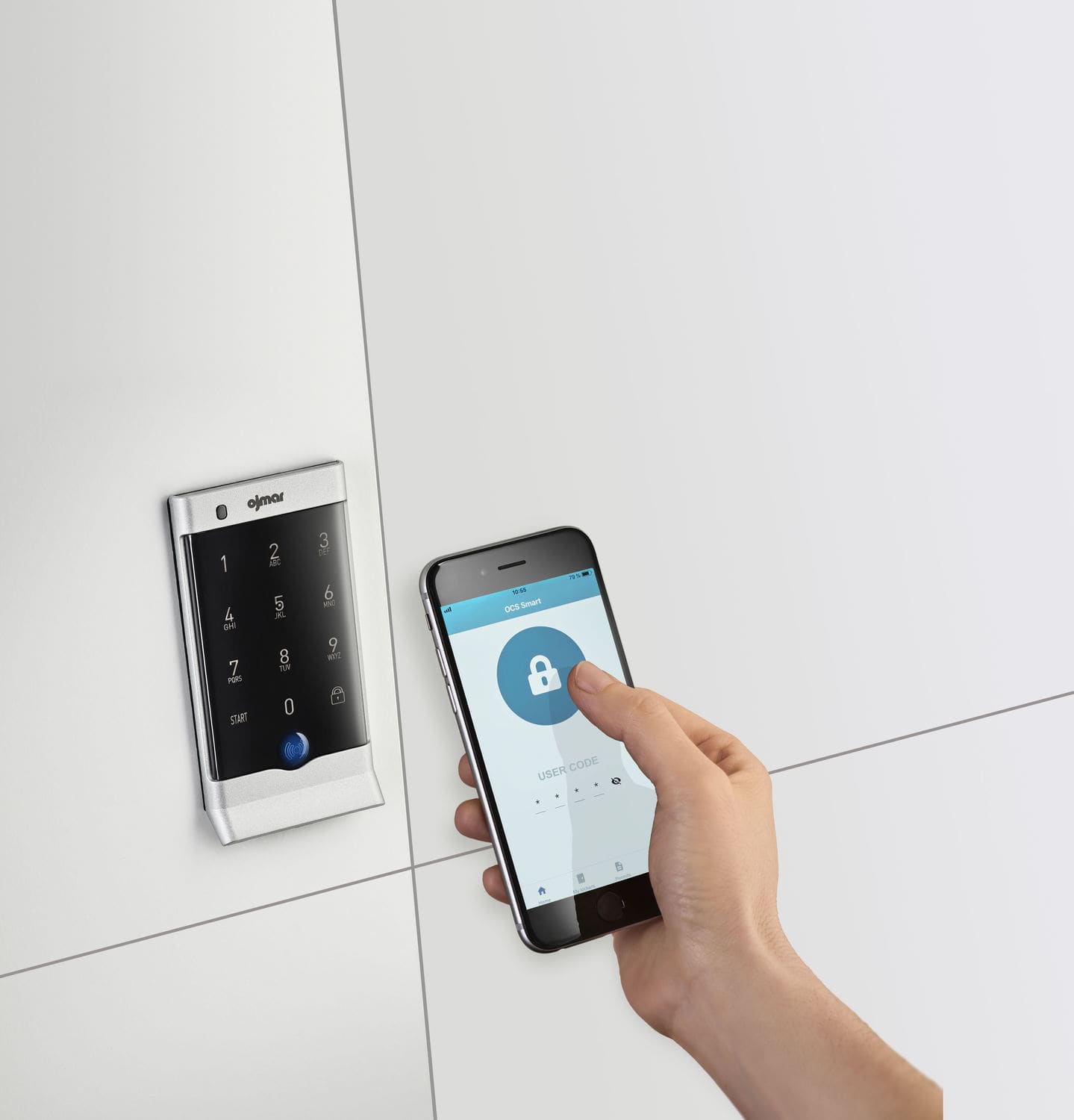 Serrure électronique - OCS®SMART - OJMAR, SA - à code / commandée à distance / pour casier vestiaire