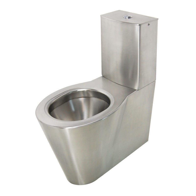 WC monobloc - OPTIMA - SUPRATECH - en inox / résidentiel / professionnel