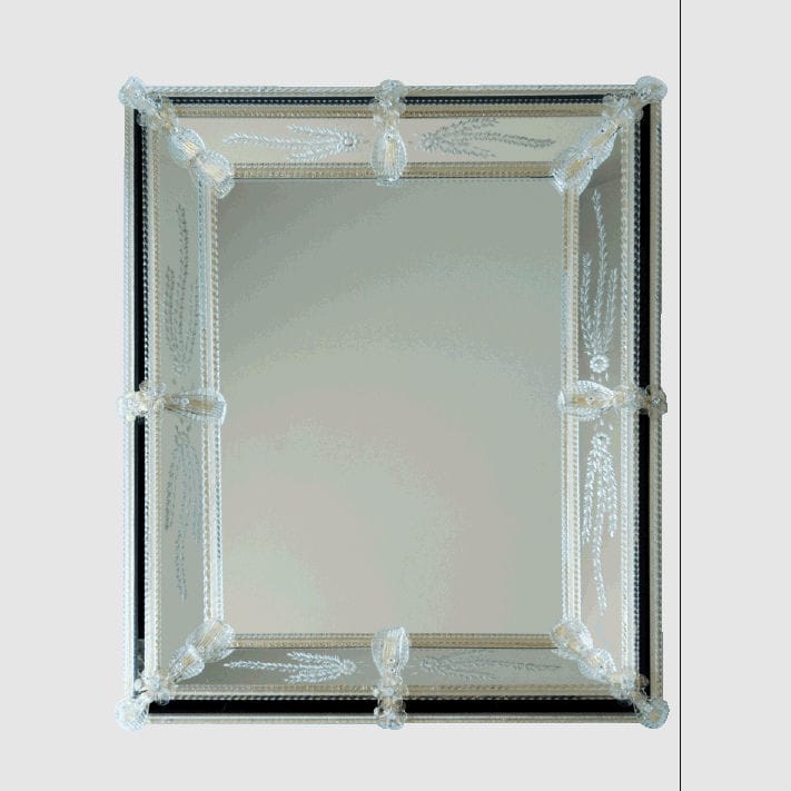 Miroir mural - Goldoniano - Murano Lux - de style vénitien ...