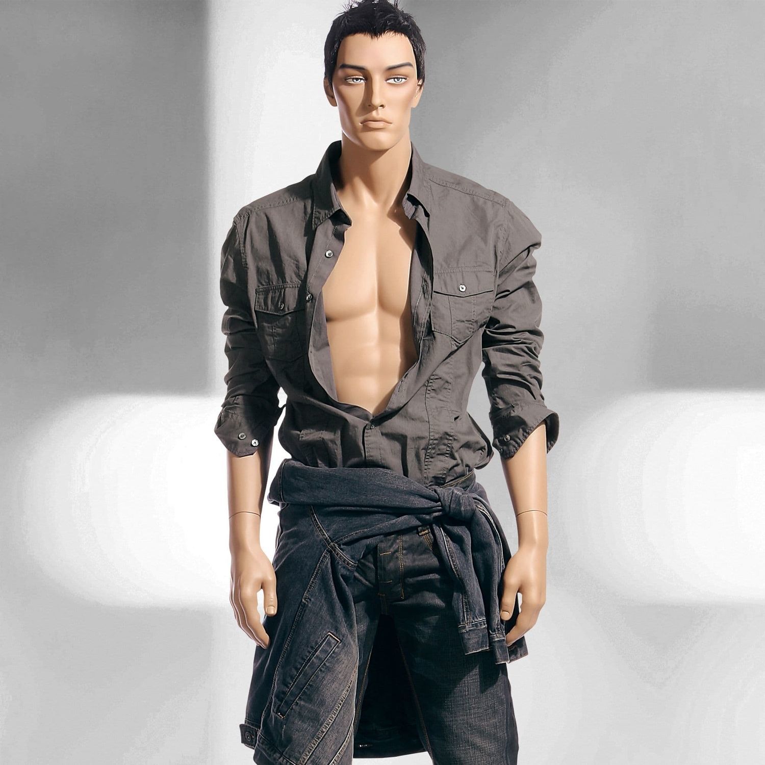 Mannequin de vitrine homme - 20 ETHNIC - WINDOW FRANCE - réaliste ...