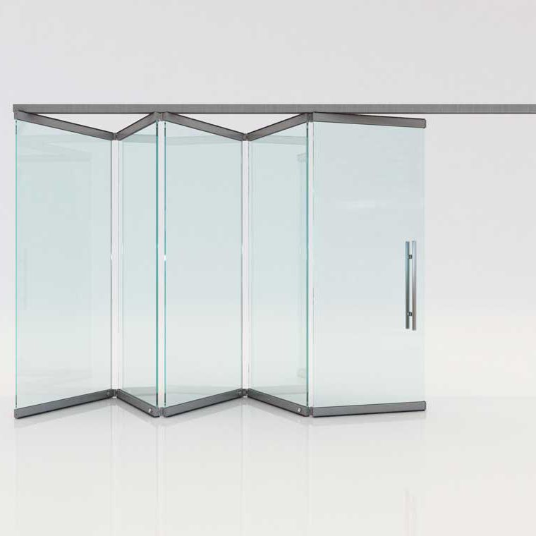 Cloison pliante - F6 W - Salinox - en aluminium / en verre ...