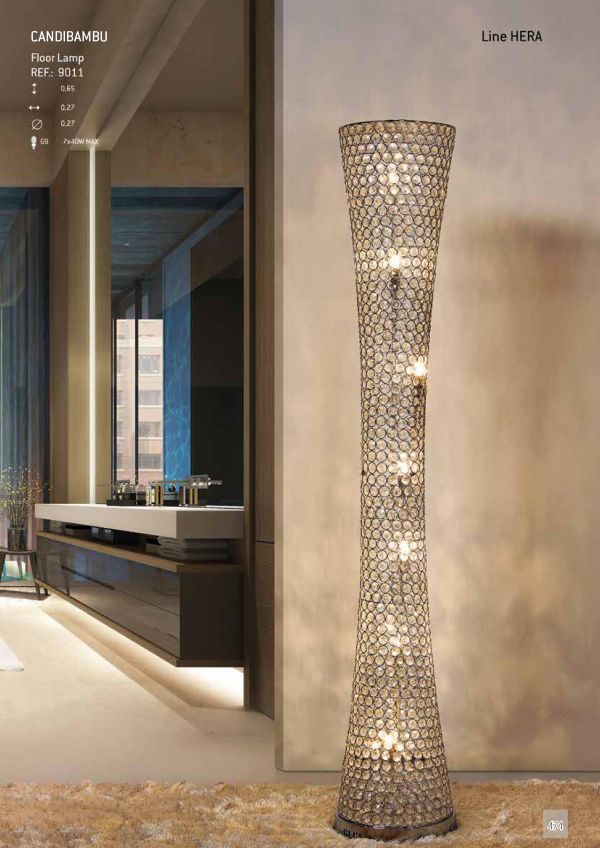 Colonne lumineuse contemporaine - HERA : 9011 - K-LIGHTING - en métal ...