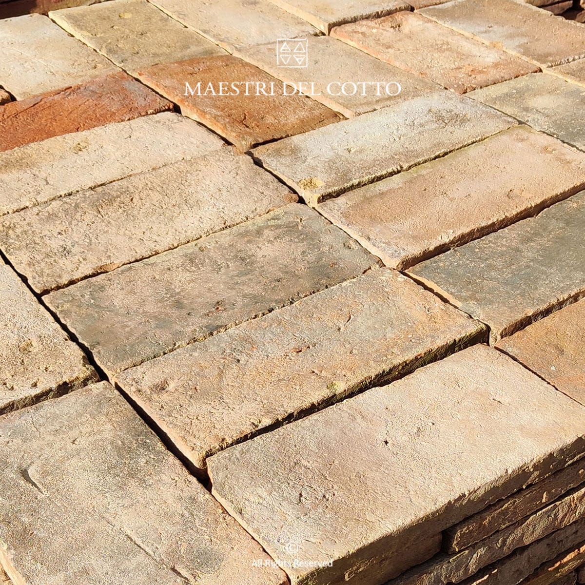 Planelle en terracotta - Lotto 005 - MAESTRI DEL COTTO - moulée main