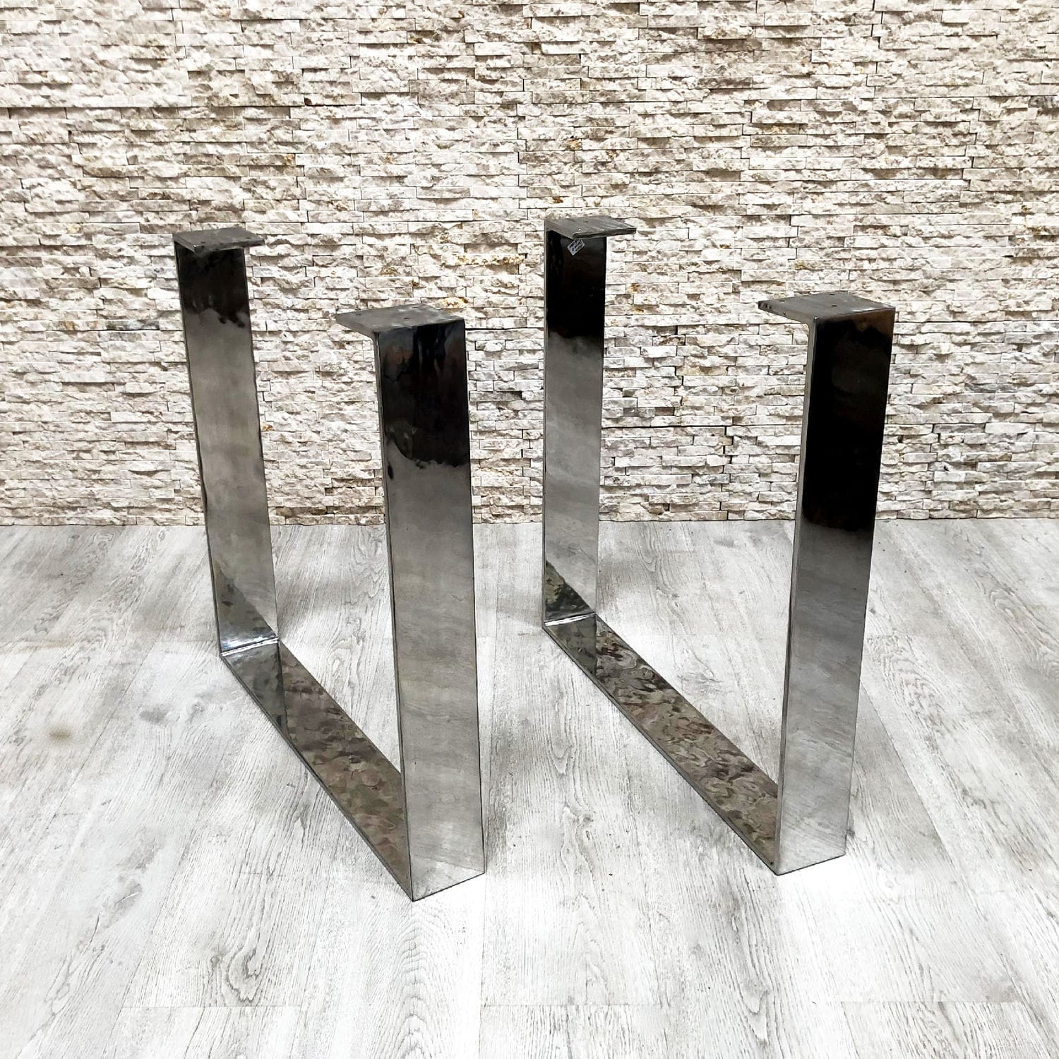 Pied de table en acier inoxydable - PEUTAU11 - ARRELART - contemporain ...