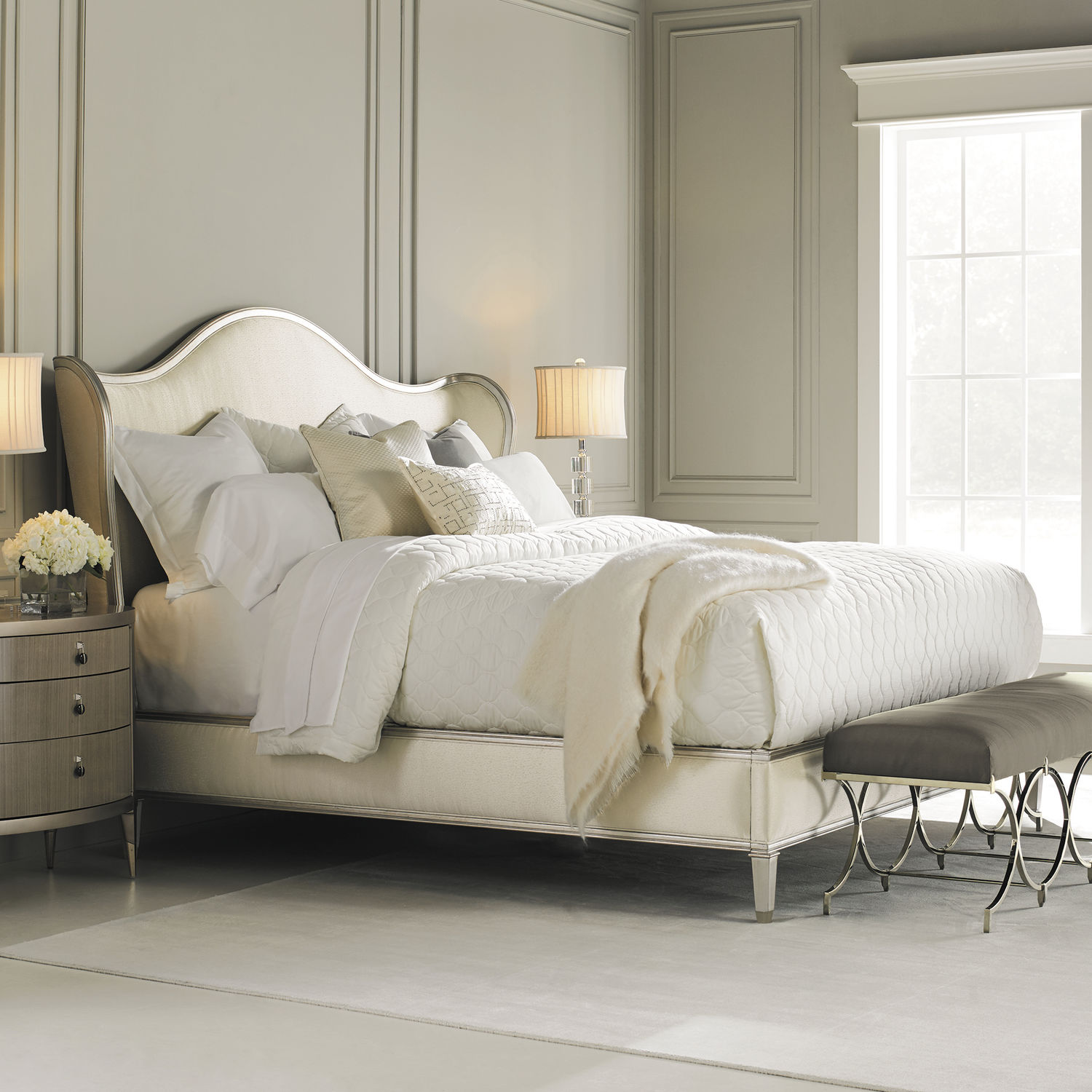 Lit king size - BEDTIME BEAUTY - CARACOLE - queen size / classique ...