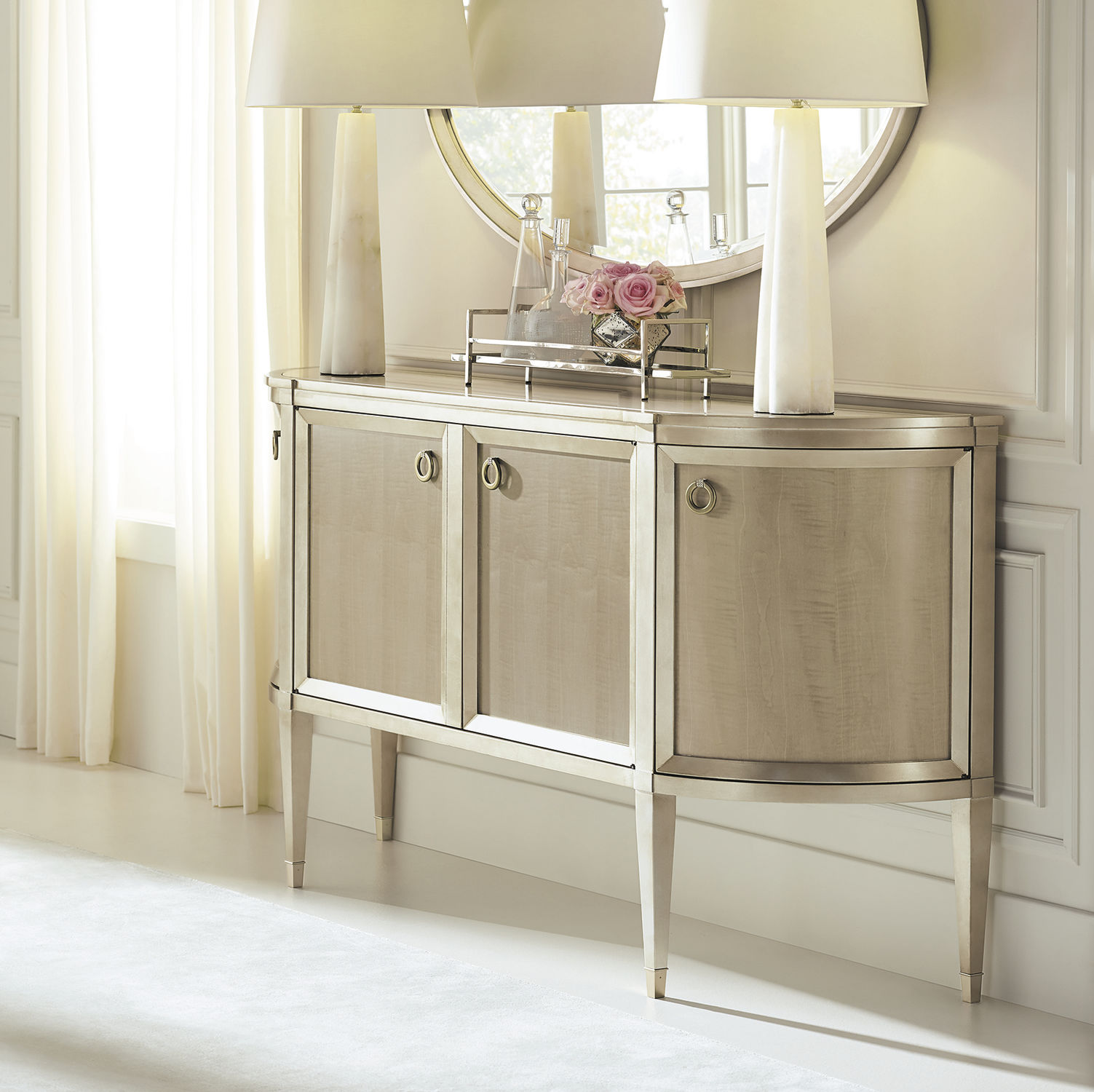 Buffet sur pieds hauts - A-DOOR IT - CARACOLE - classique / en érable ...