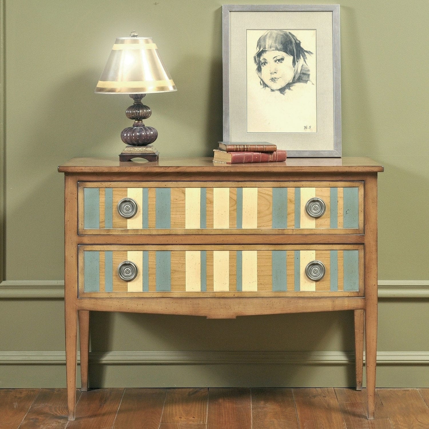 Commode classique - RIVOLI - Michel Ferrand - en bois / rectangulaire ...