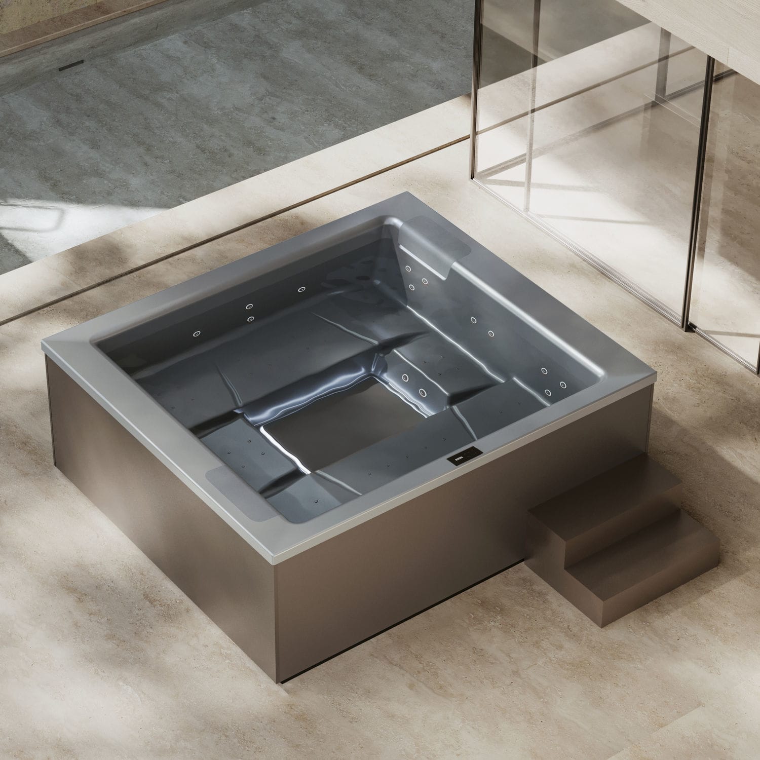 Spa encastrable - Helba 240 - Disenia - hors-sol / rectangulaire / 4 places