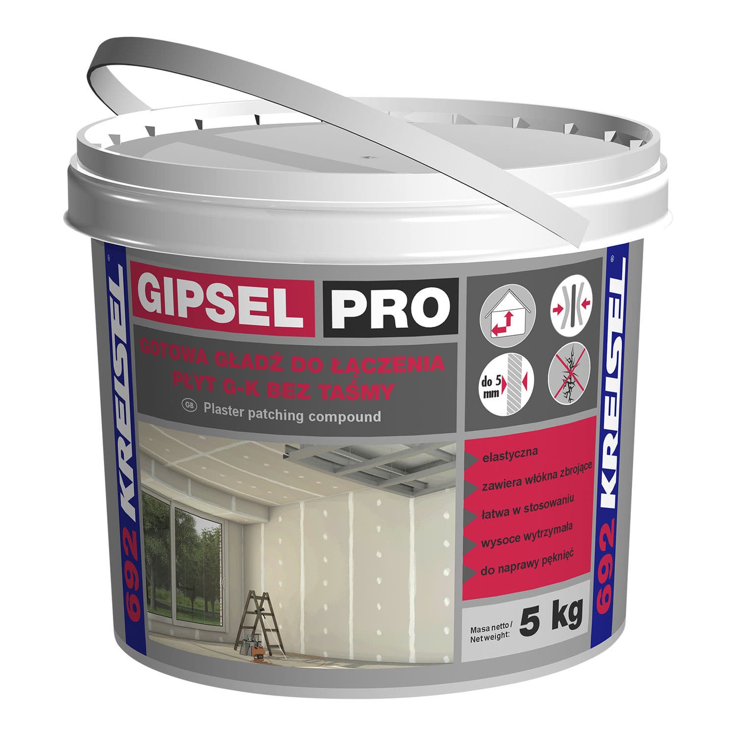 Mastic plastique - GIPSEL PRO 692 - Kreisel - à base de polymer / de ...