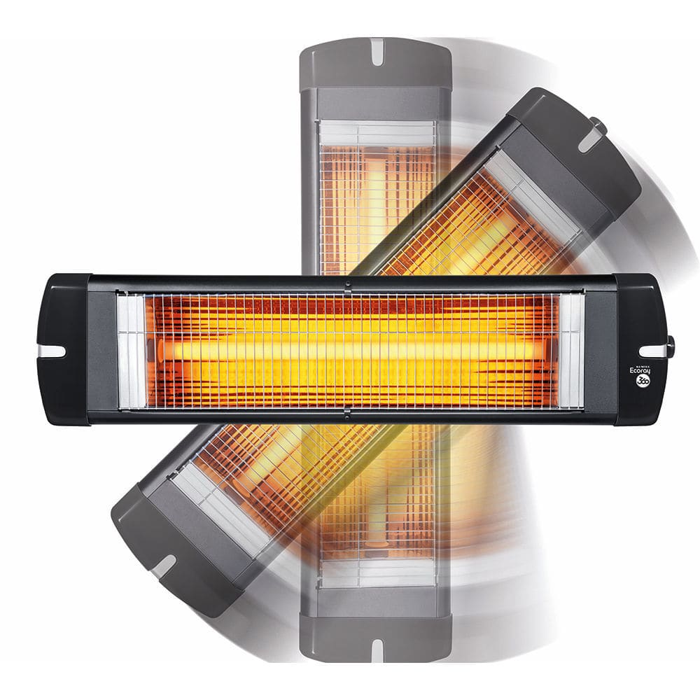 Chauffage infrarouge mural - EXS-21 - Kumtel & Luxell - électrique ...