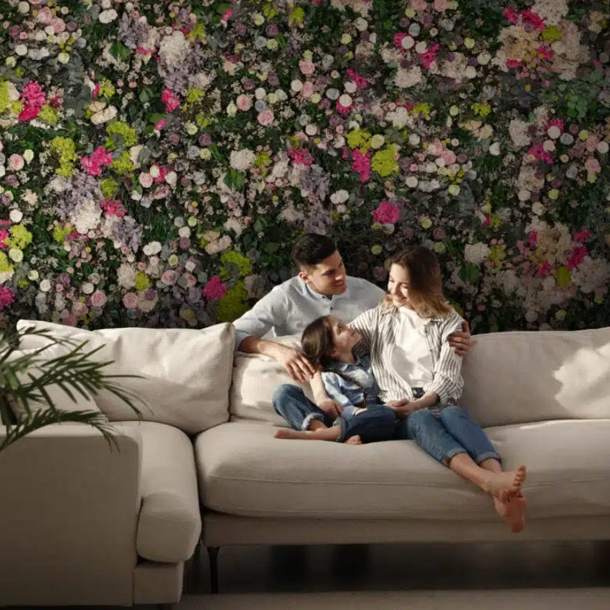 Mur végétal stabilisé - FLORA - LinfaDecor - en panneau modulaire ...