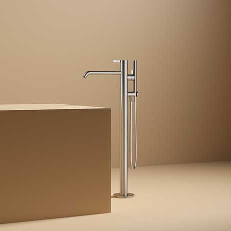 Mélangeur de baignoire - AF087 - hotbath - au sol / mécanique / en ...