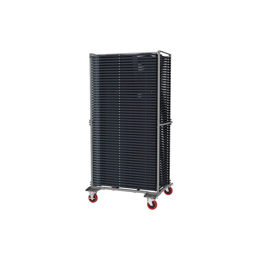 Chariot porte-chaises - Bigalex - Zown - pour hôtel / pour restaurant / en acier peint