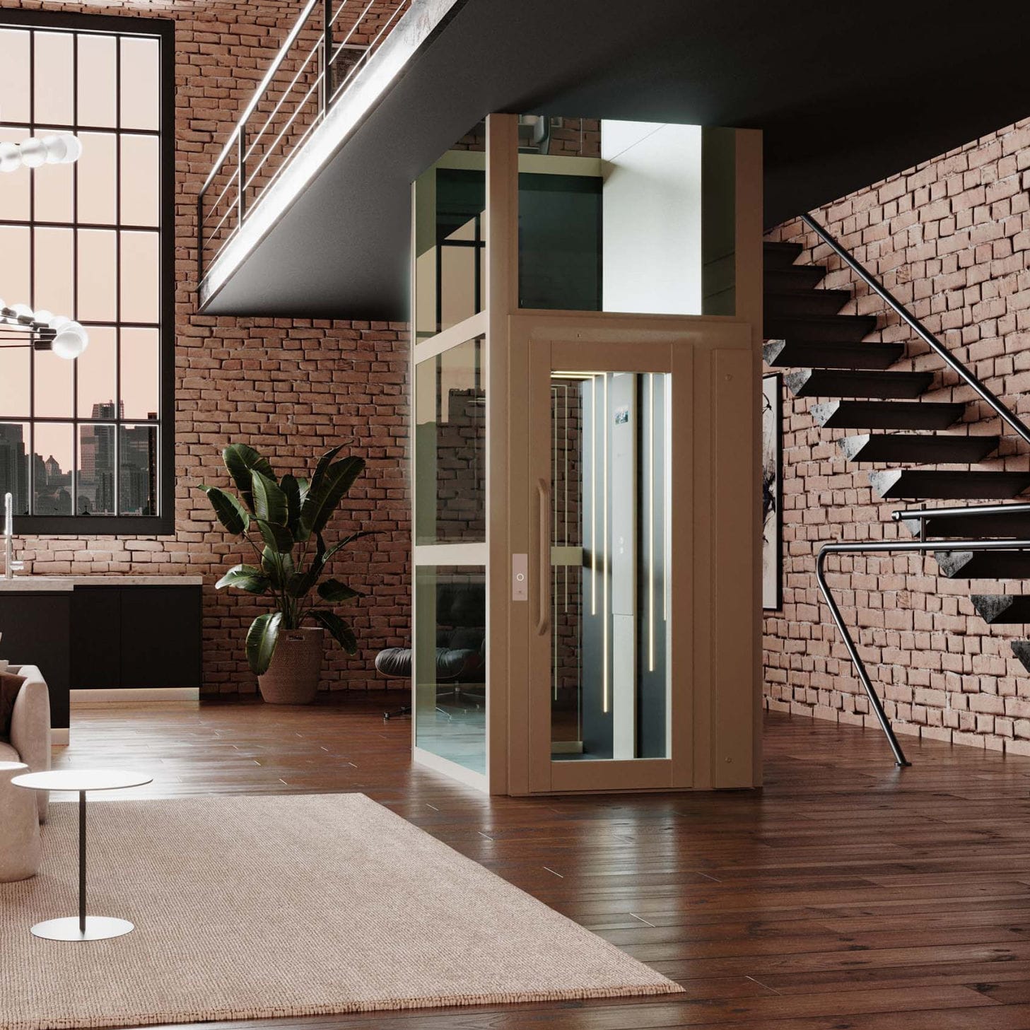 Ascenseur électrique - IconLift - LIFTING ITALIA - privatif ...