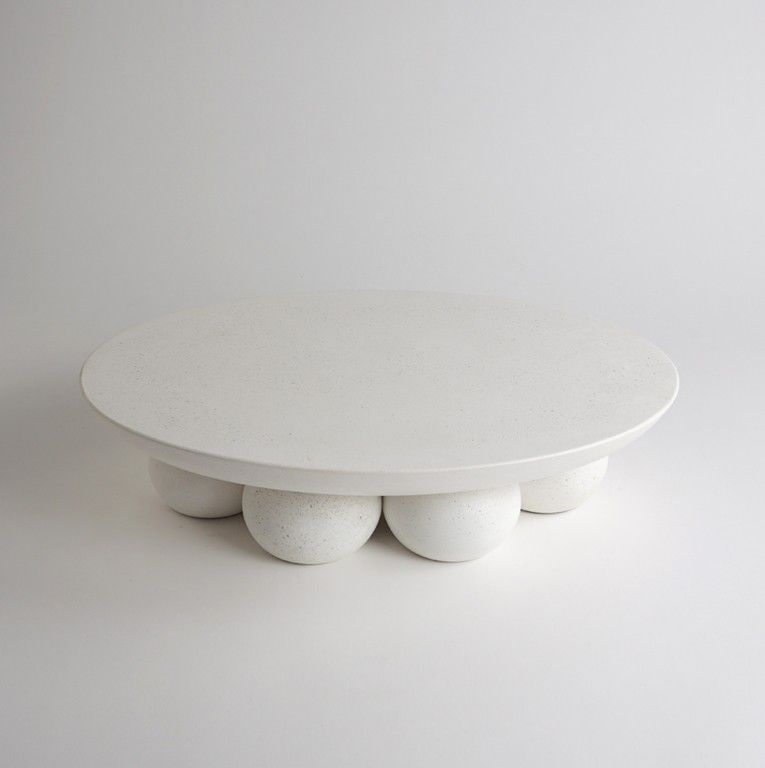 Table d'appoint contemporaine - PIEDI - ALENTES - en pierre ...