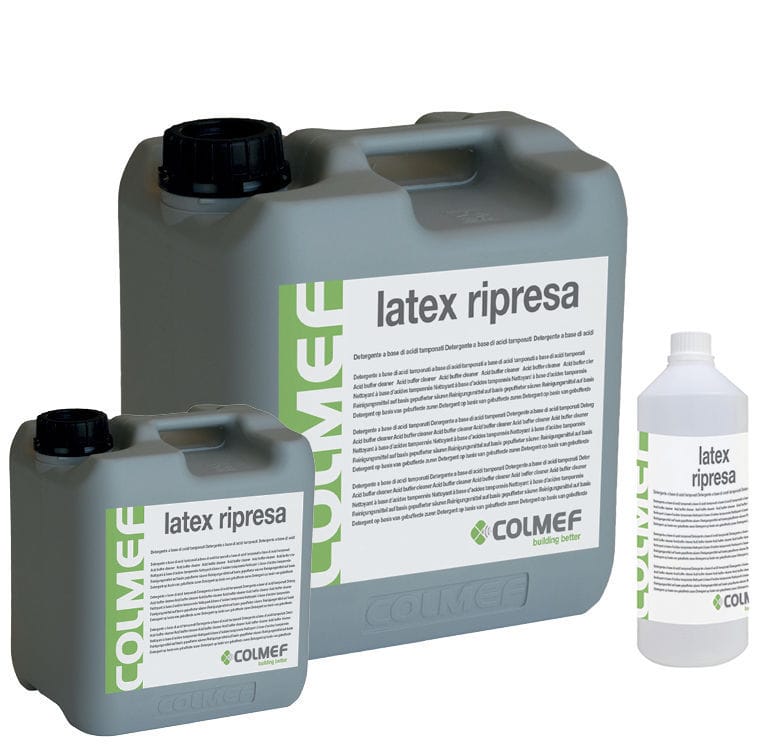 Adjuvant plastifiant - LATEX RIPRESA - COLMEF - pour béton / pour mortier