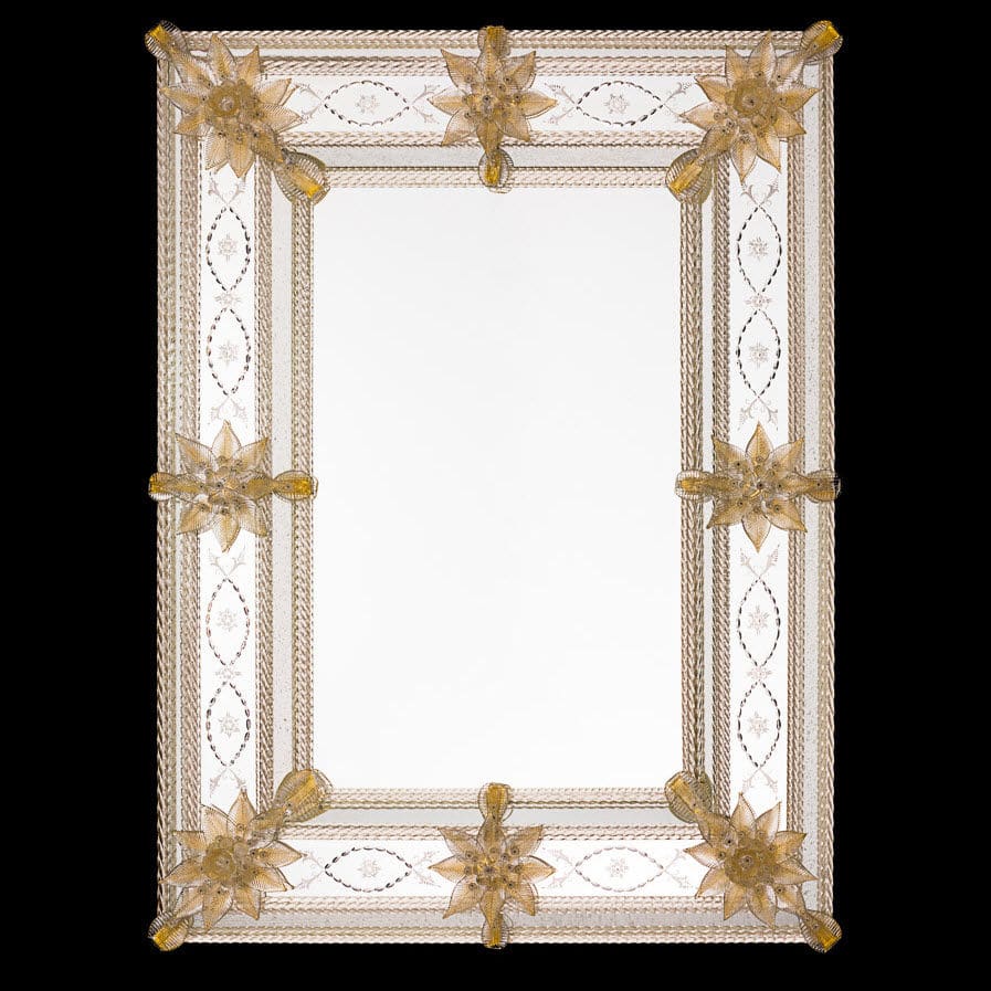 Miroir mural - RICCARDO - Original Murano Glass s.n.c. - classique ...